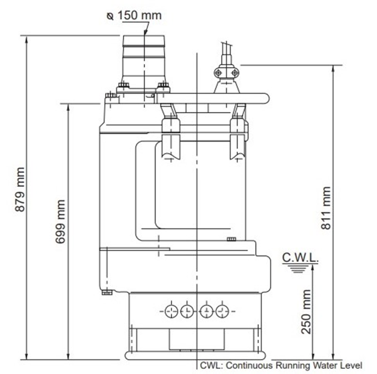 BOMBA KRS2 150 TSURUMI 🚨Distribuidor pump