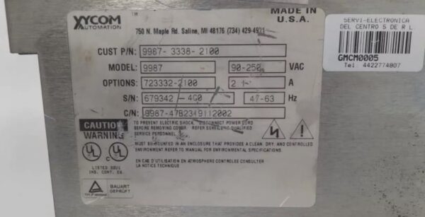 XYCOM en Argentina | VVA.INDUSTRIAL